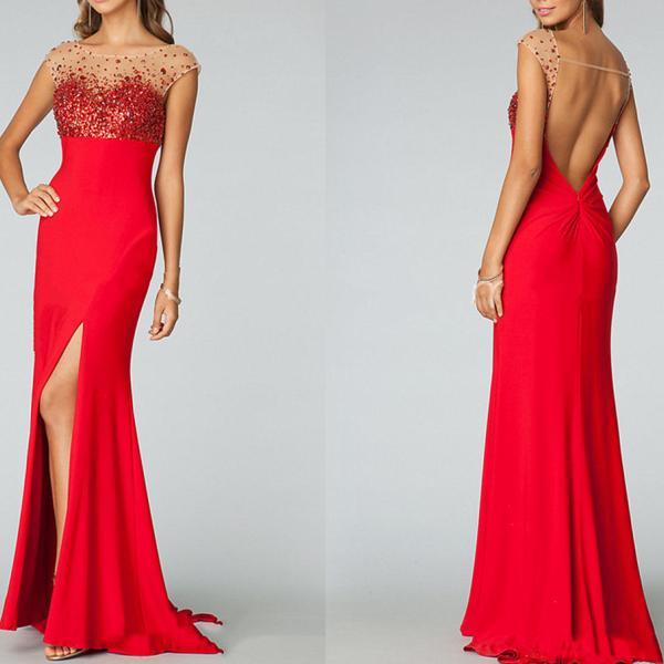 2015 Custom Made Sexy Prom Dress,mermaid Prom Dress,sequined Prom Dress ...